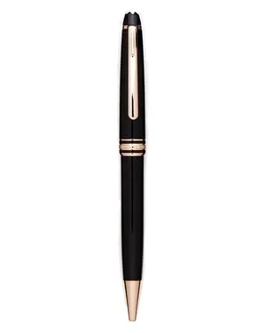 Montblanc Meisterstuck Red Gold-plated Classique Ballpoint Pen - Black