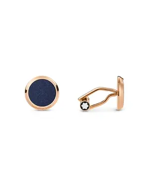 Montblanc Meisterstuck Goldstone Round Cufflinks - Gray