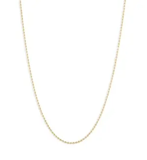Roberto Coin 18k Yellow Bead Link Chain