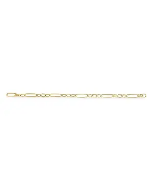 Roberto Coin 18k Yellow Figaro Link Bracelet