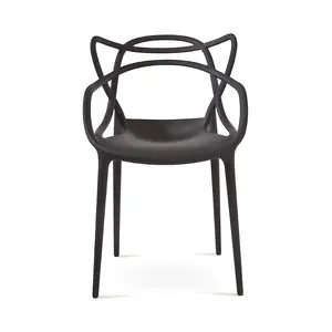 KARTELL Masters Dining Chair, Set Of 2 - Matte Black