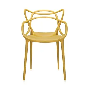 KARTELL Masters Dining Chair, Set Of 2 - Mustard