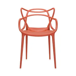 KARTELL Masters Dining Chair, Set Of 2 - Rust