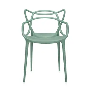 KARTELL Masters Dining Chair, Set Of 2 - Sage Green