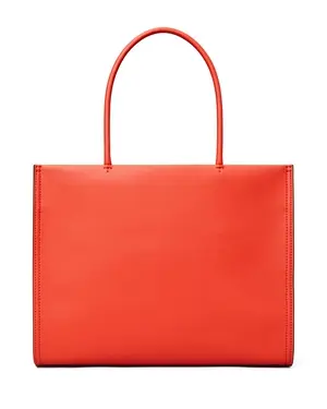 Tory Burch Ella Small Tote - Poppy Red