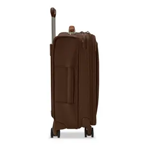 Briggs & Riley Baseline Global Carry-on Spinner Suitcase - Chocolate