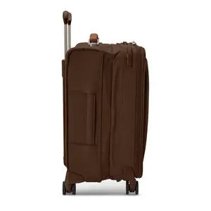 Briggs & Riley Baseline Global Carry-on Spinner Suitcase - Chocolate