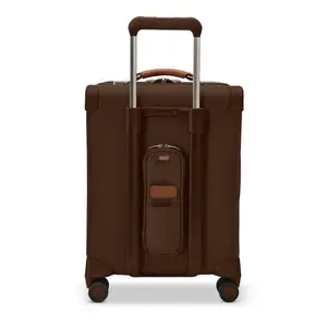 Briggs & Riley Baseline Global Carry-on Spinner Suitcase - Chocolate
