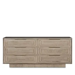 VANGUARD FURNITURE Bowers 6 Drawer Dresser - Silverthorne