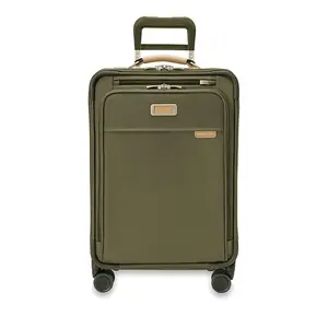 Briggs & Riley Baseline Essential Carry On Spinner Suitcase - Olive