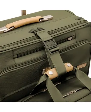 Briggs & Riley Baseline Essential Carry On Spinner Suitcase - Olive