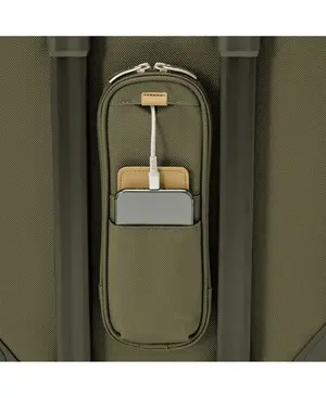 Briggs & Riley Baseline Essential Carry On Spinner Suitcase - Olive