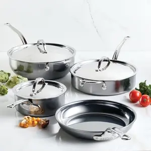 HESTAN Nanobond Molecular Titanium 7-piece Cookware Set Exclusive