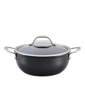 ANOLON X 4 Qt Casserole & Lid - Black
