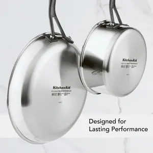 KITCHENAID 5-ply Clad Stainless Steel 10-piece Cookware Set
