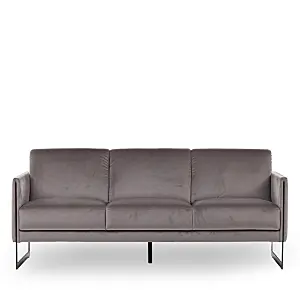 GIUSEPPE NICOLETTI Coco Velvet Sofa Dubai 3938 Grigio - Titanium