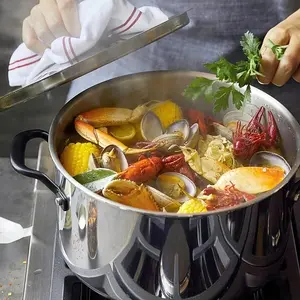 KITCHENAID 8 Qt. Covered Stockpot - Silver