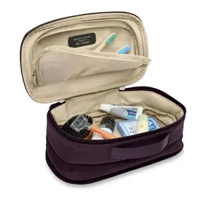 Briggs & Riley Baseline Expandable Essentials Travel Kit - Plum