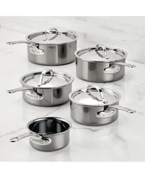 HESTAN Nanobond Molecular Titanium 4-quart Saucepan With Lid