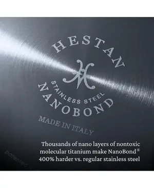 HESTAN Nanobond Molecular Titanium 5-quart Essential Pan With Lid