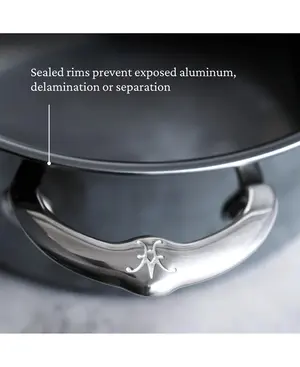 HESTAN Nanobond Molecular Titanium 3.5-quart Saute Pan With Lid