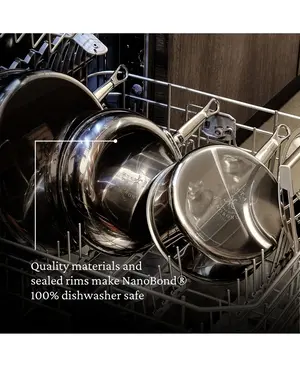 HESTAN Nanobond Molecular Titanium 0.75qt Butter Warmer