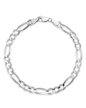 Bloomingdale'S Figaro Link Chain Bracelet - White