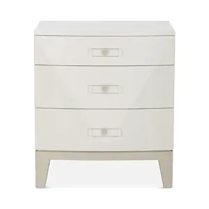 BERNHARDT Axiom Nightstand - Linear Gray