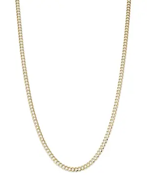 Bloomingdale'S 14k Yellow Curb Link Chain Necklace - Gold