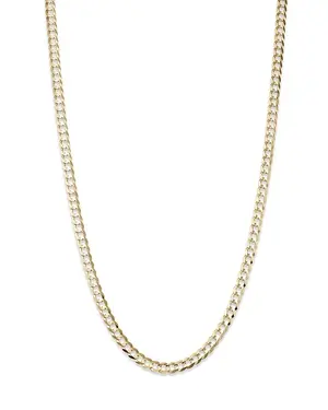 Bloomingdale'S Comfort Curb Link Chain Necklace - Gold