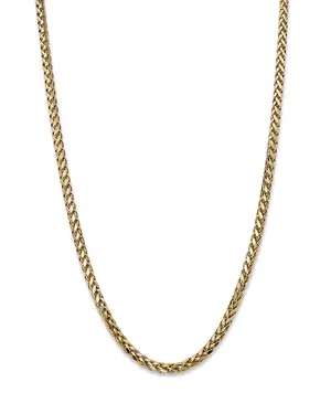 Bloomingdale'S 14k Yellow Wheat Link Chain Necklace - Gold