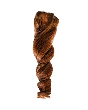 LOCKS & MANE 18 Clip In Hair Extensions - Gingerbread