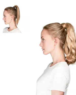 LOCKS & MANE 14" Clip-in Ponytail - Cinnamon Bun