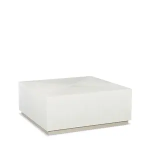 BERNHARDT Axiom Square Cocktail Table - Linear Gray