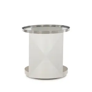 BERNHARDT Axiom Round Chairside Table