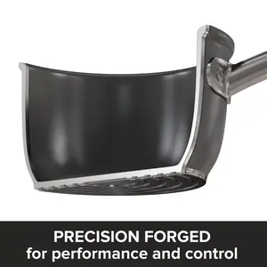 ANOLON Accolade Hard-anodized Nonstick Deep 12 Frying Pan With Lid And Helper Handle, Moonstone