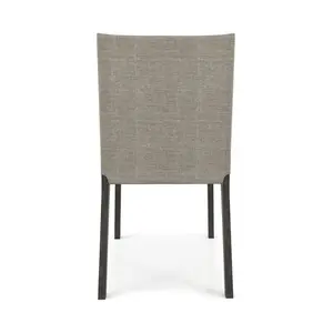 HUPPE Cloe Dining Chair - Anthracite Birch / Nubia