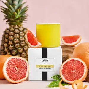 LAFCO NEW YORK White Grapefruit Classic Candle, 6.5 Oz - Yellow