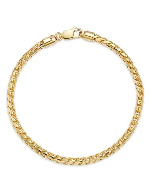 Bloomingdale'S Franco Link Chain Bracelet - Gold