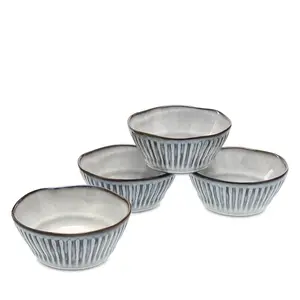 BIA CORDON BLEU Colonnade Fruit Bowls, Set Of 4 - Cream