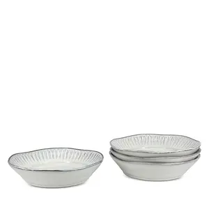 BIA CORDON BLEU Colonnade Pasta Bowls, Set Of 4 - Cream