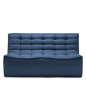 ETHNICRAFT N701 Two Seat Sofa Sectional - Blue