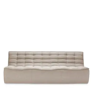 ETHNICRAFT N701 Three Seat Sofa Sectional - Beige