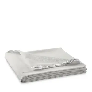 MATOUK Diamond Pique Coverlet, Full Silver