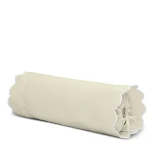 MATOUK Diamond Pique Neck Roll - Ivory