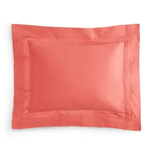 MATOUK Nocturne Sateen Boudoir Sham Coral