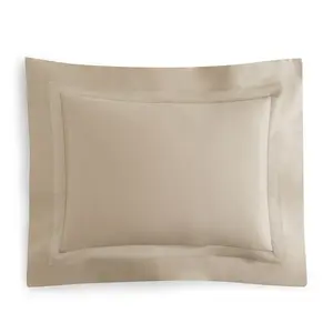 MATOUK Nocturne Sateen Boudoir Sham Khaki