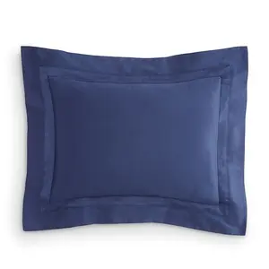 MATOUK Nocturne Sateen Boudoir Sham Navy