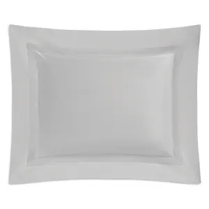 MATOUK Nocturne Sateen Boudoir Sham - Silver