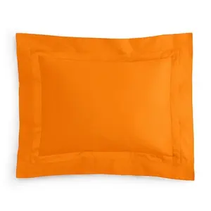 MATOUK Nocturne Sateen Boudoir Sham Tangerine
